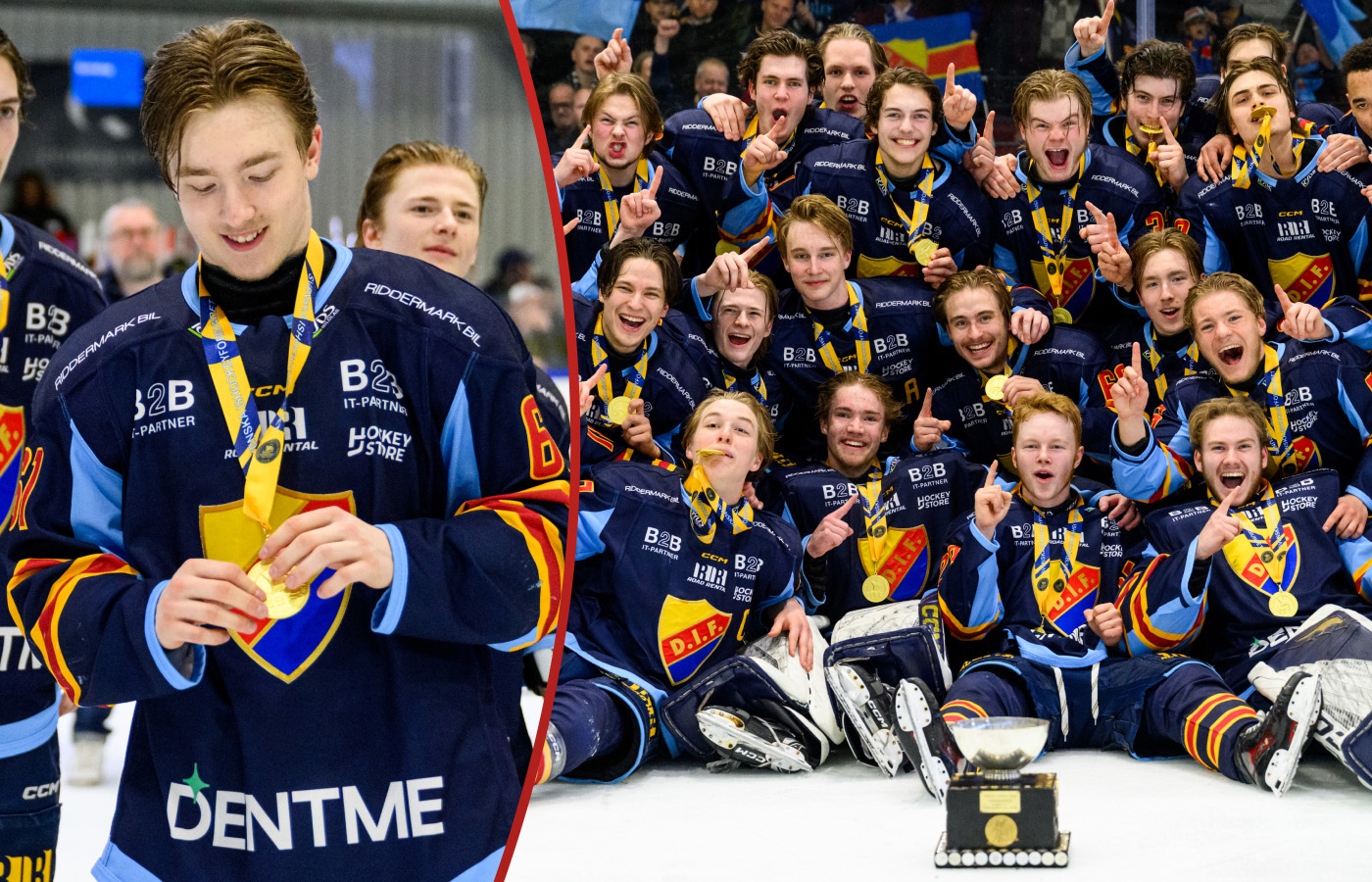 Viggo Björcks show − Djurgården vinner andra raka SM-guldet - Hockeysverige